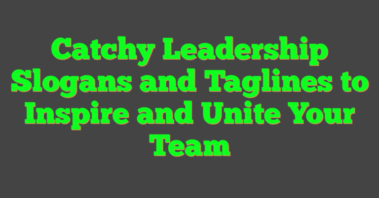 50 Good Catchy Slogans On Togetherness To Inspire Unity And Connection