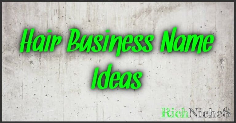 Hair Business Name Ideas: A Quick Guide To Stand Out